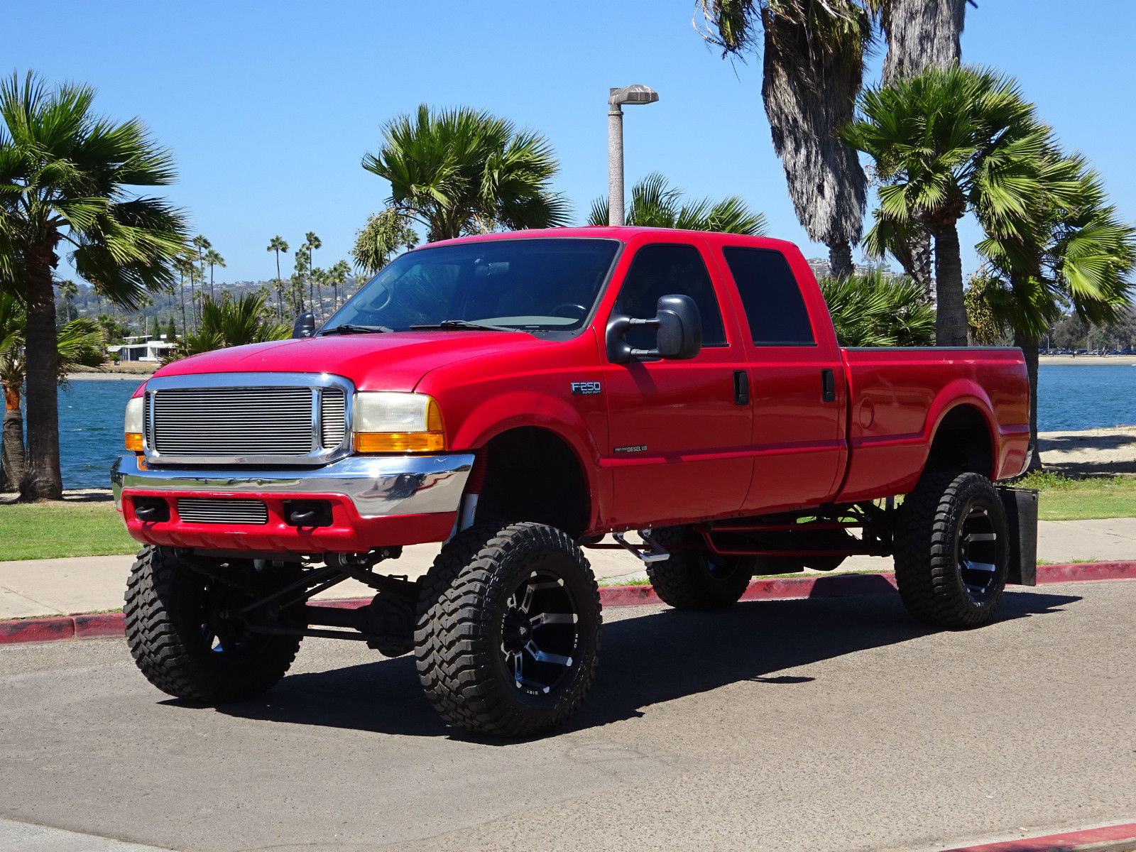 2000 Ford F 250 XLT Crew Cab Lifted Custom For Sale
