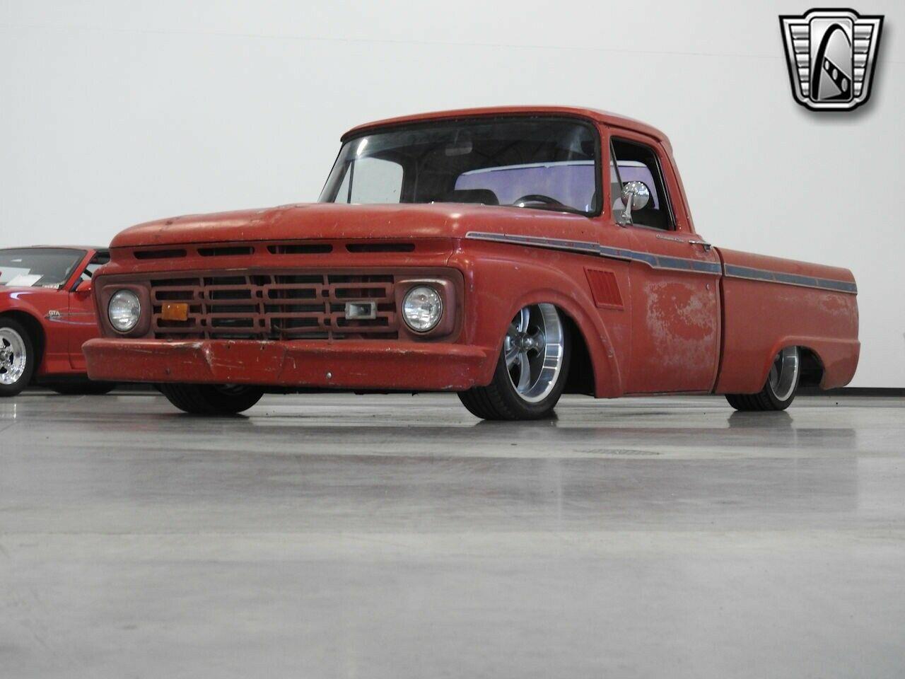 1964 Ford F-100 Custom pickup [bagged badass] @ Custom trucks for sale