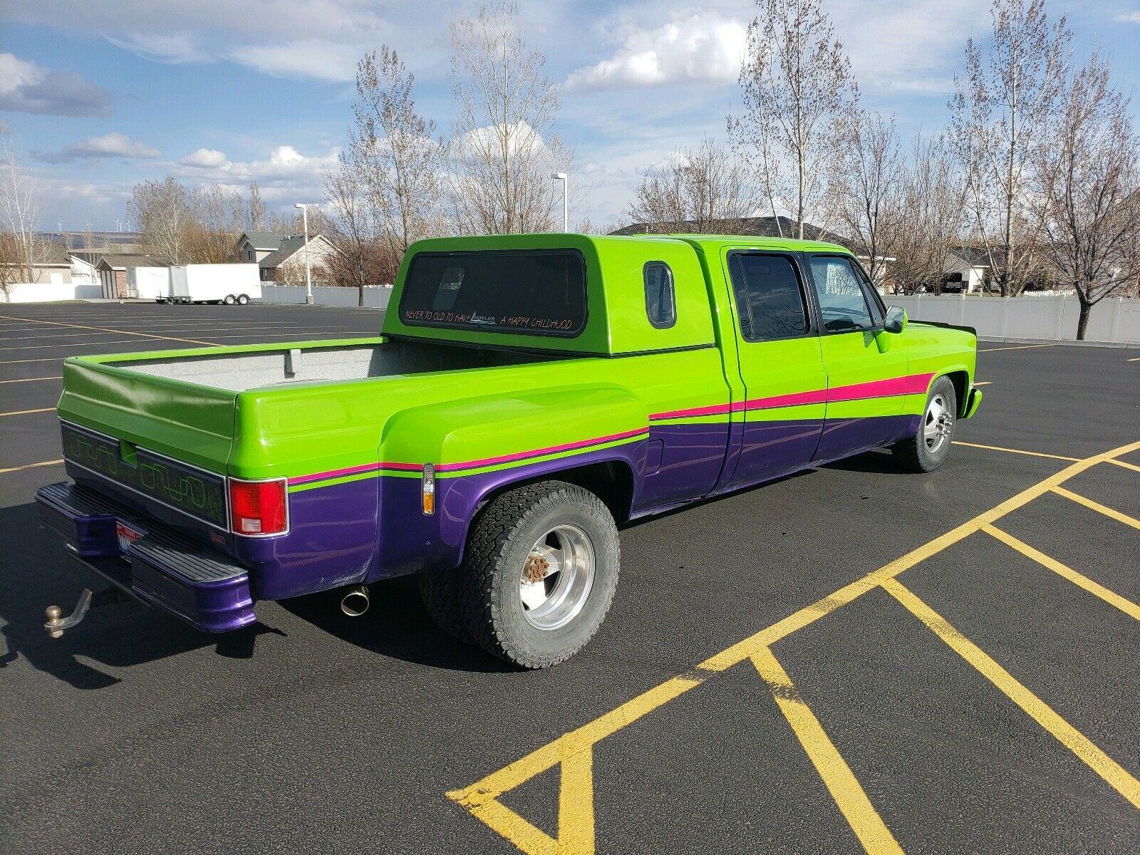 1986 GMC C3500 Square body crew cab custom [attention catcher] for sale