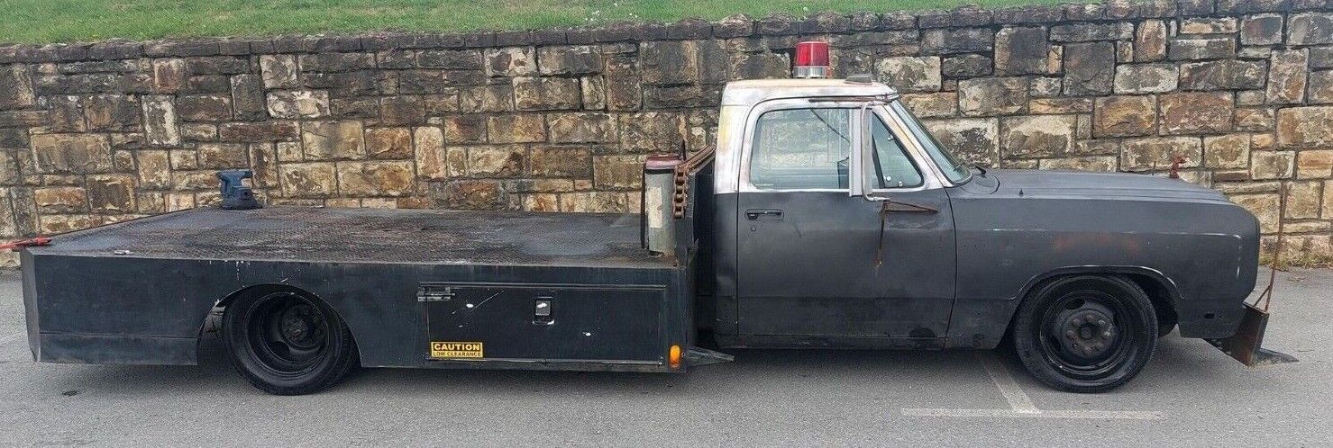 1989 Dodge Truck 3500 Dually Lowrider Rat Rod Flat Bed Hauler Tow ...