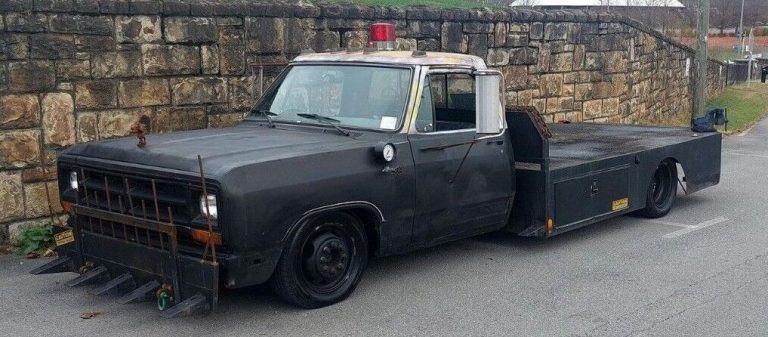 1989 Dodge Truck 3500 Dually Lowrider Rat Rod Flat Bed Hauler Tow ...