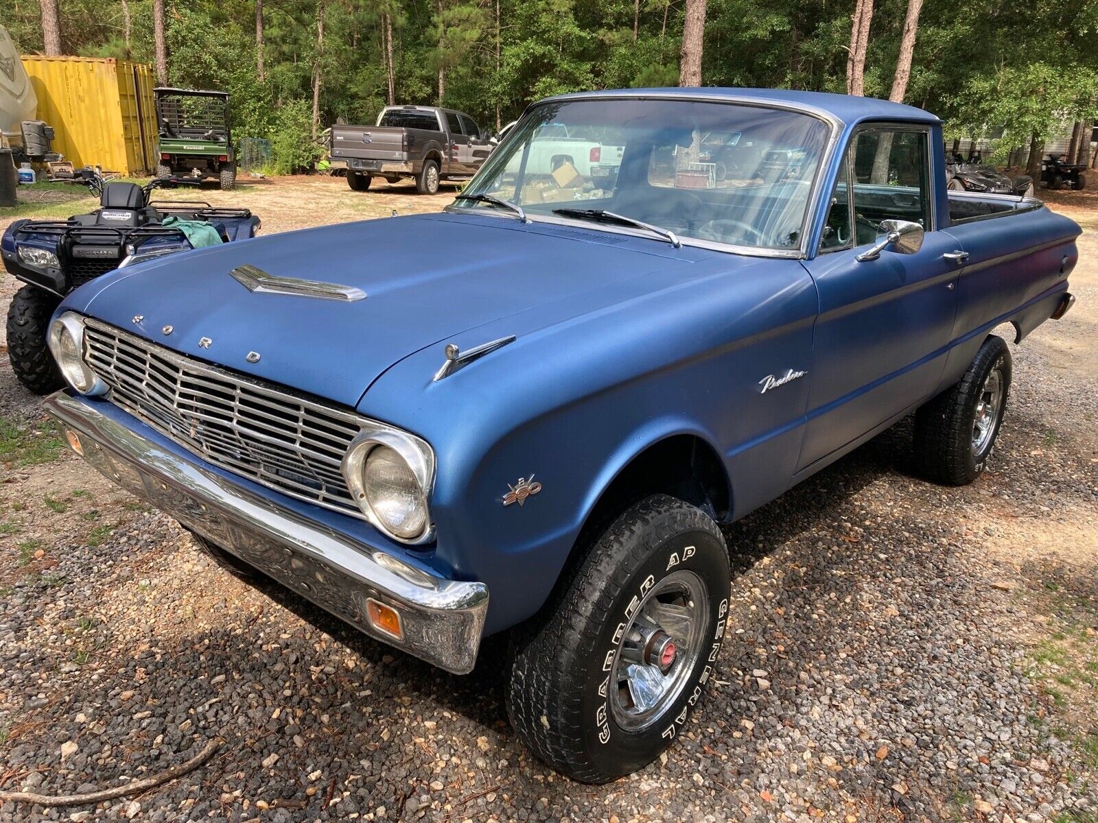 1963 Ford Ranchero 4×4 custom [Bronco frame] for sale
